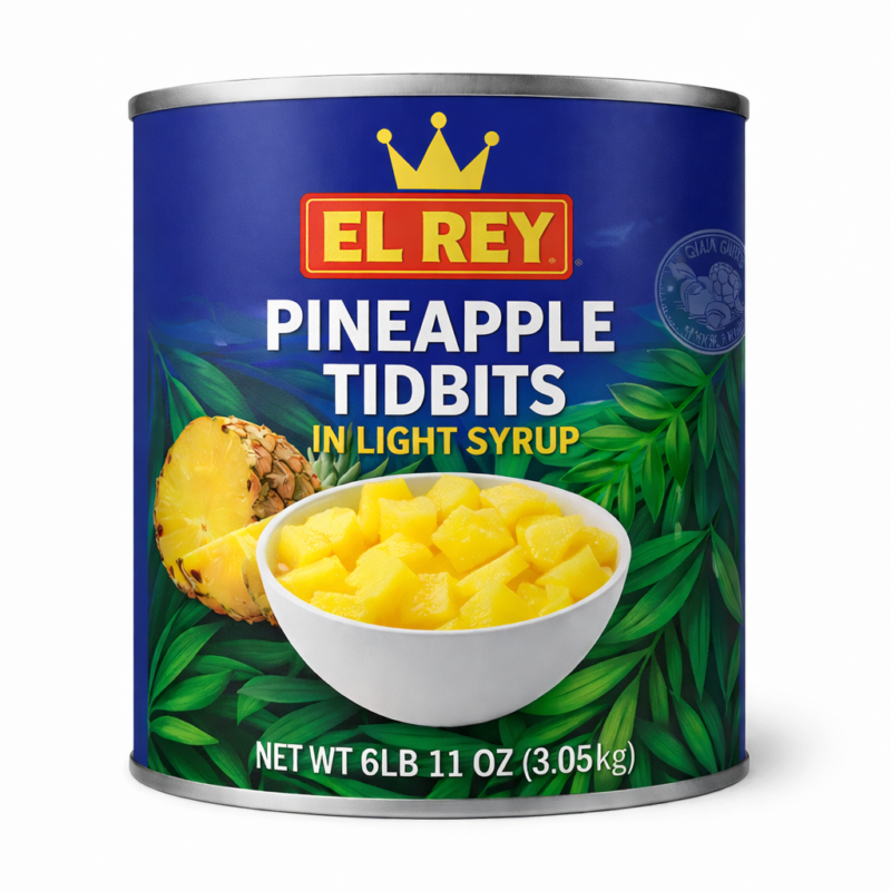 PINEAPPLE TIDBITS IN LIGHT SYRUP – Toro Products